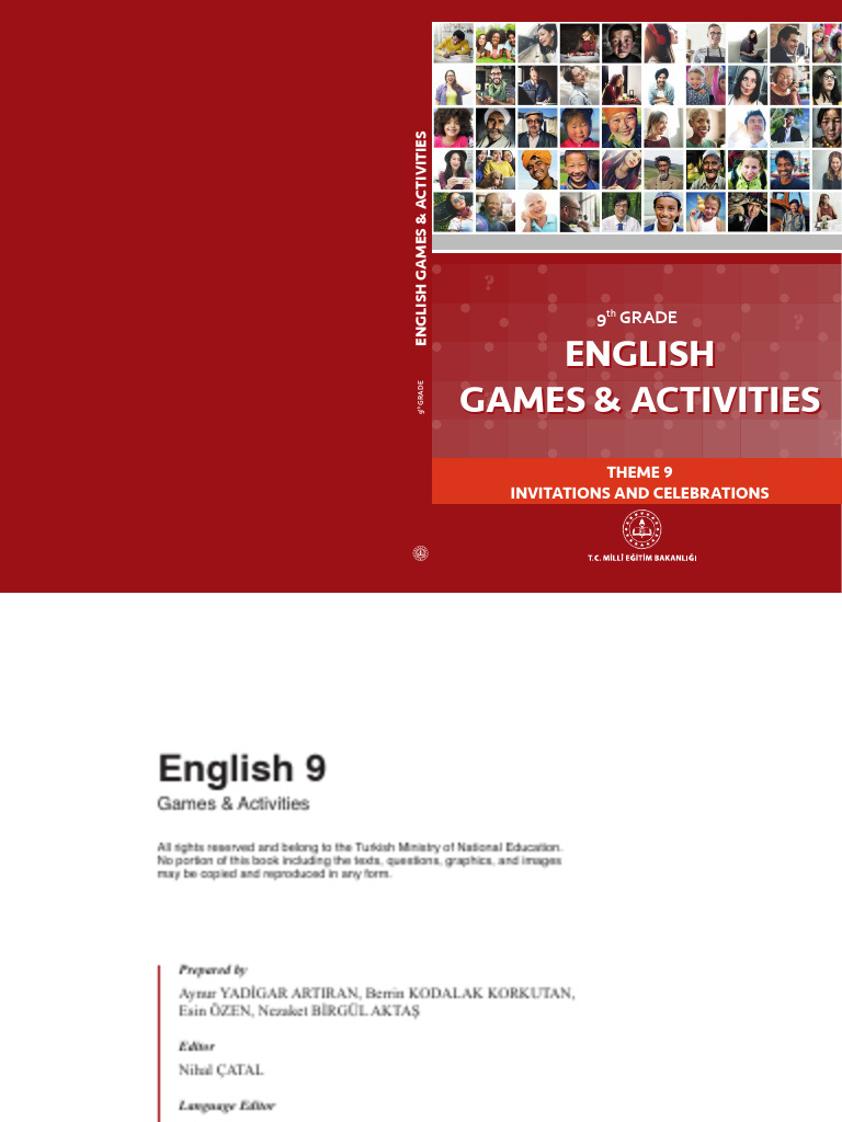 9th Grade English Activities: Celebrations | PDF | Teachers | Learning