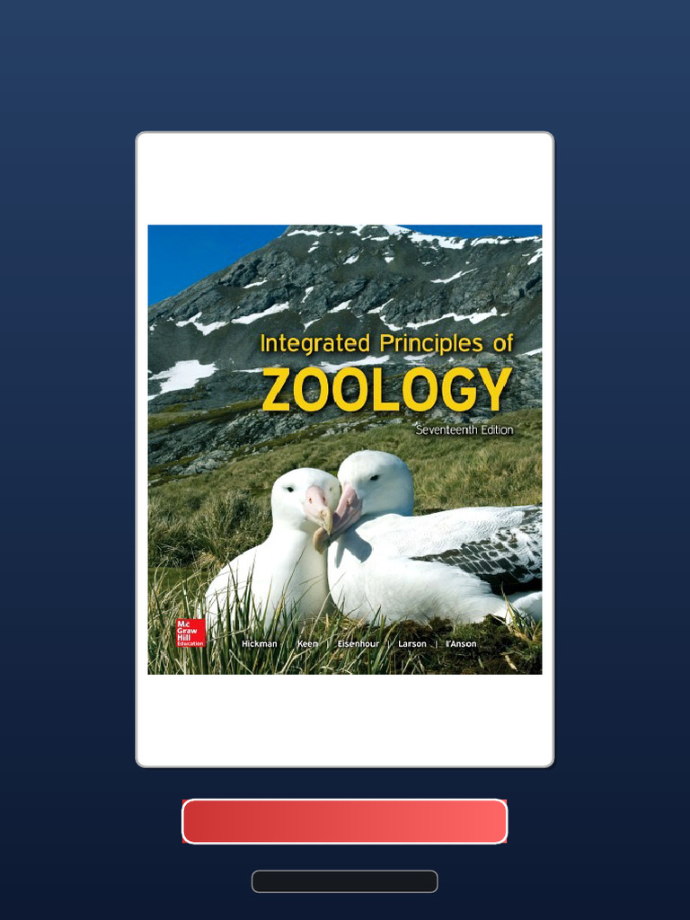 Test Bank For Testbank Integrated Principles of Zoology 17th Edition ...