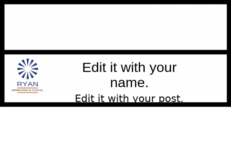 Student Council Placard Format | PDF