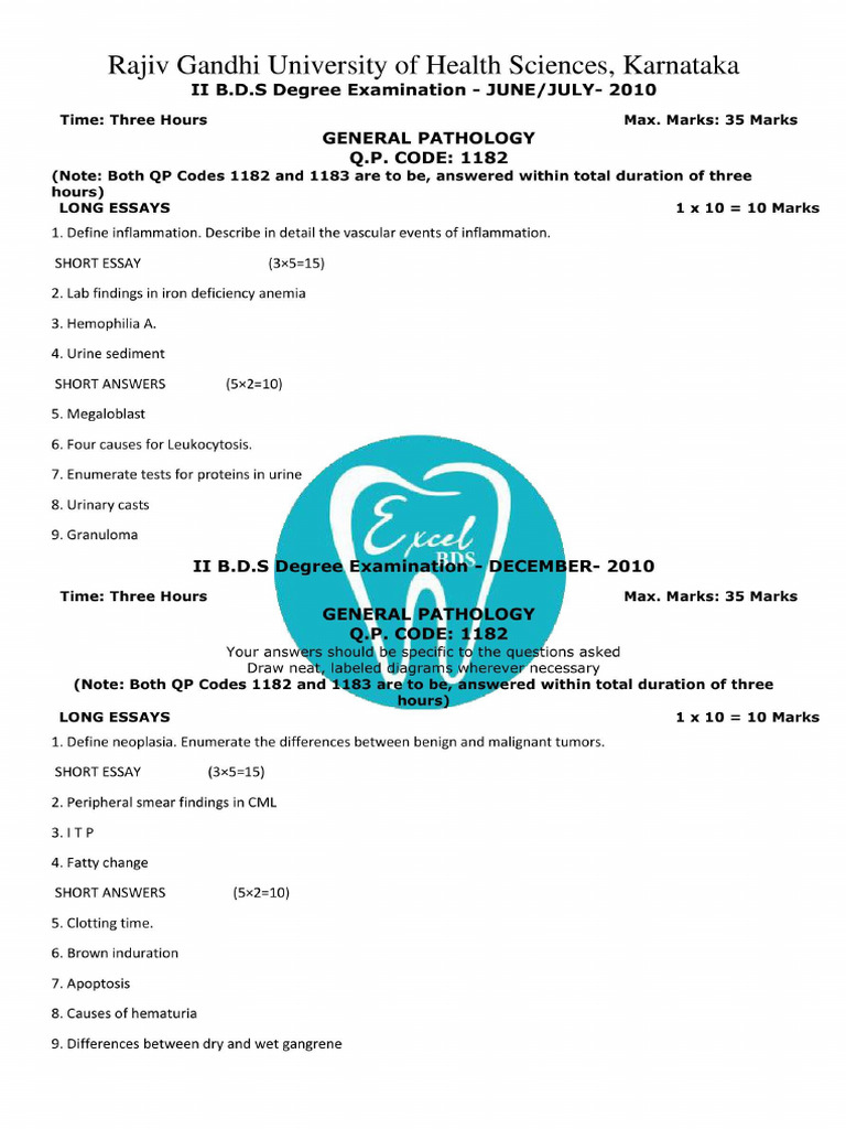 General Pathology ? | PDF