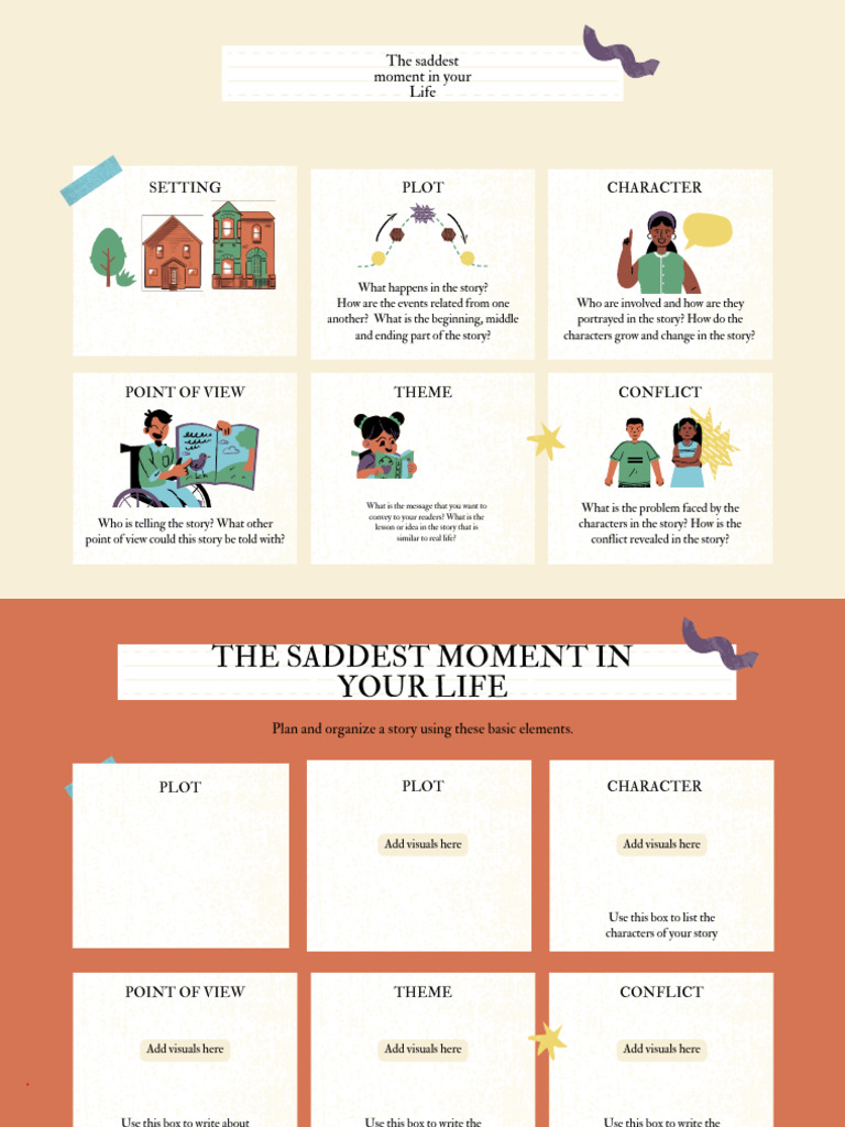 Copy of Story Elements Graphic Organizer - 20250629 - 235304 - 0000 | PDF