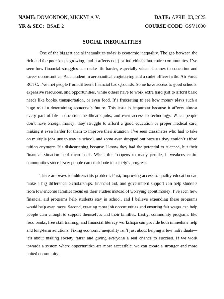 Domondon Narrative Report | PDF | Poverty | Poverty & Homelessness