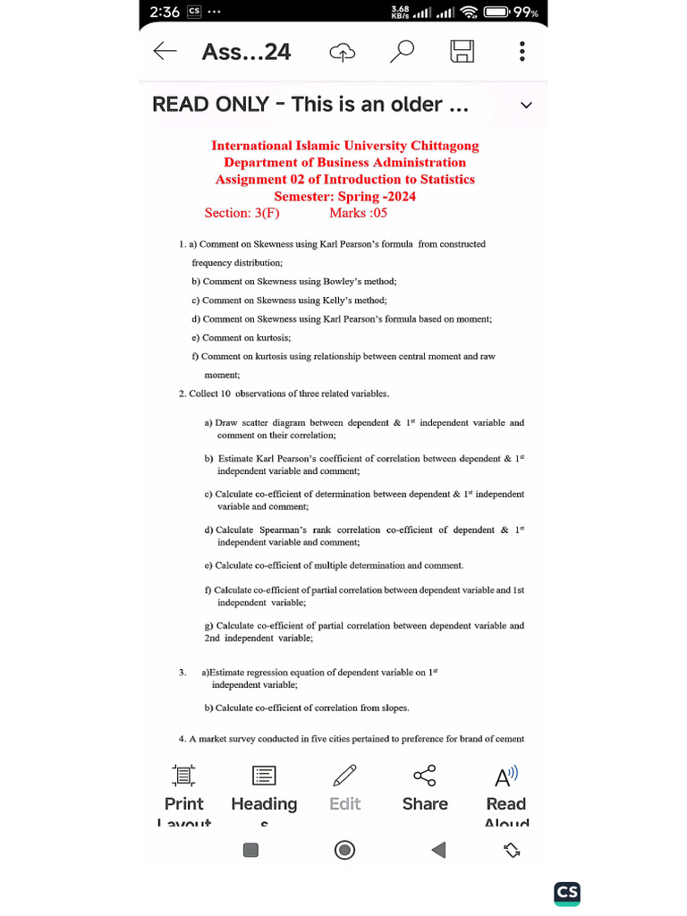 Stat Assignment | PDF