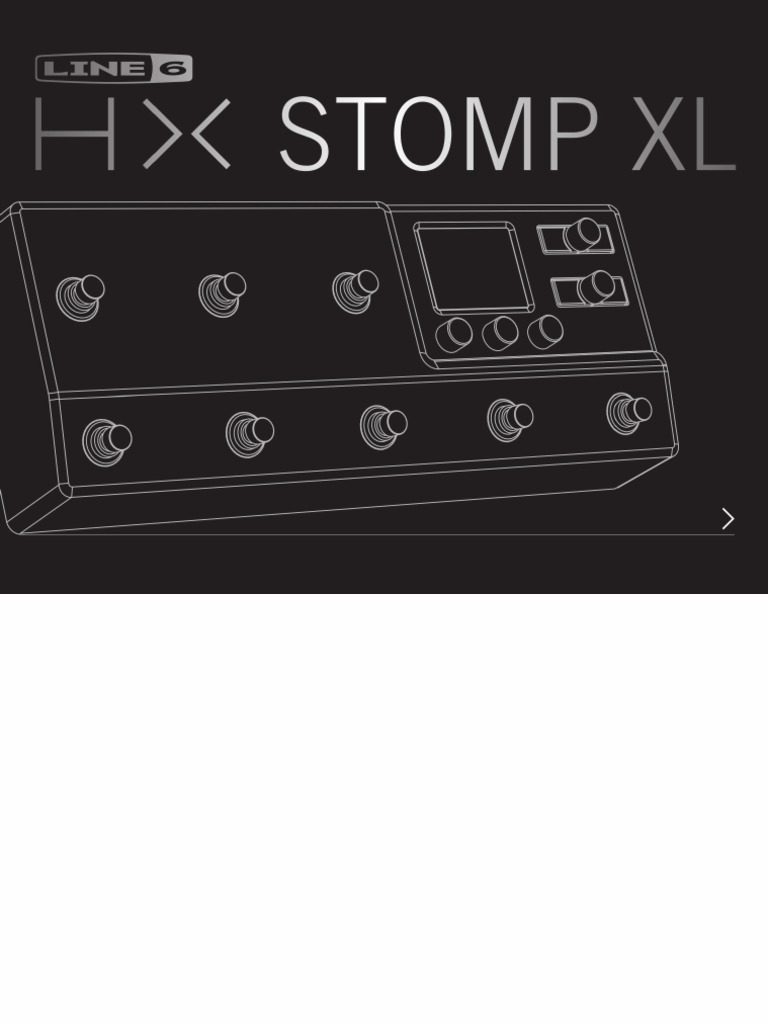 HX Stomp XL Owner's Manual - English - Compressed | PDF | USB | Fonte de energia