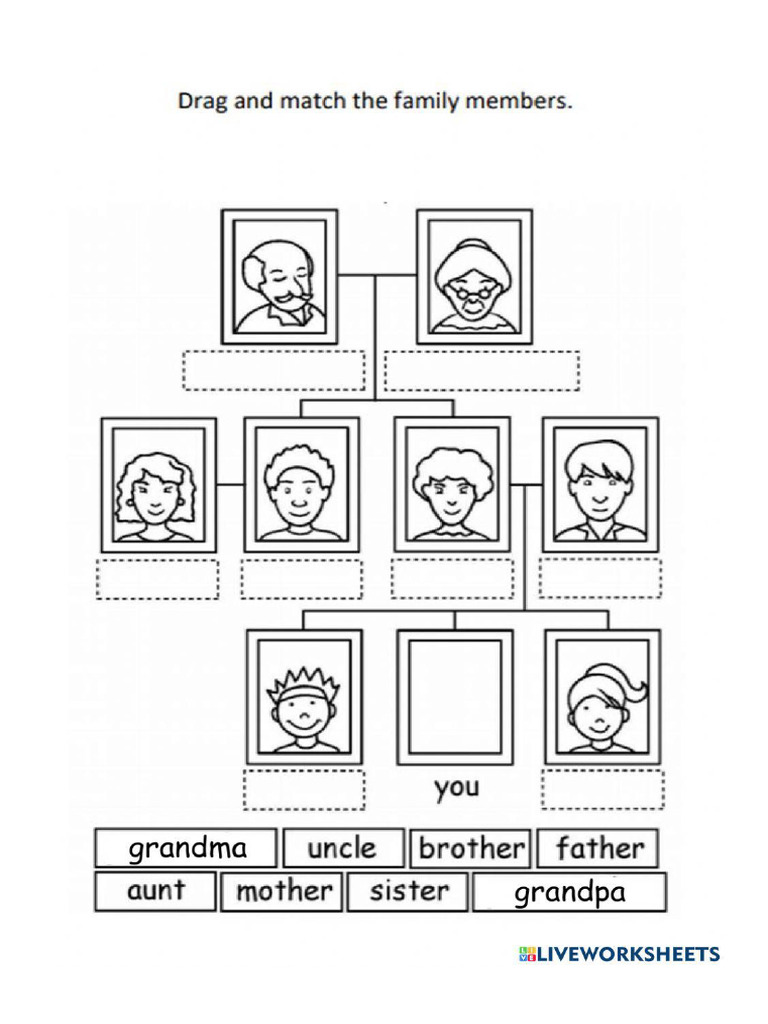 Family Worksheet | PDF