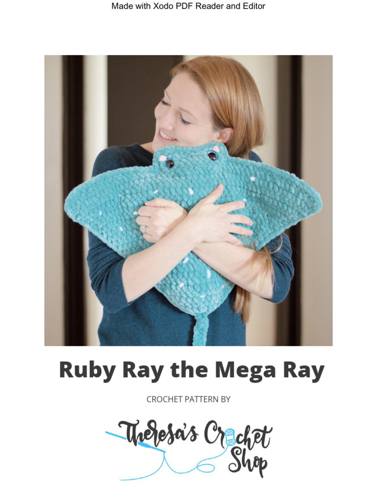 Arraia Stingray Crochet | PDF | Crochet | Yarn