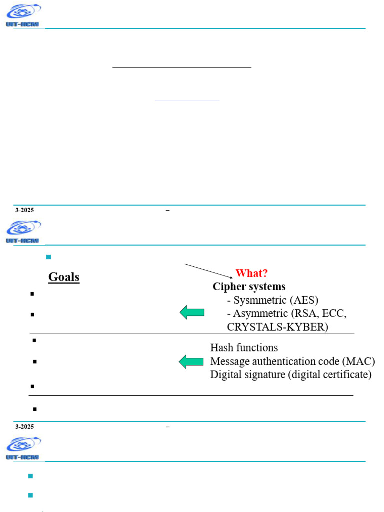 Week04 - Modern Symmetric Ciphers - P1 | PDF | Cryptography | Cipher