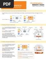 RENASYS Touch NPWT Patient Guide | PDF | Clinical Medicine | Medical ...