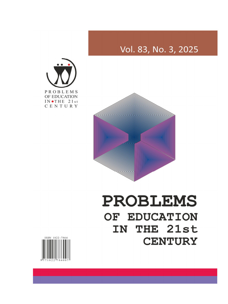 Problems of Education in The 21st Century, Vol. 83, No. 3, 2025 | PDF ...