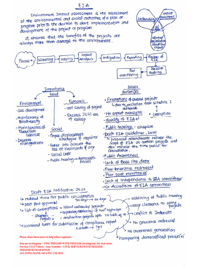 5) Environment Impact Assessment | PDF