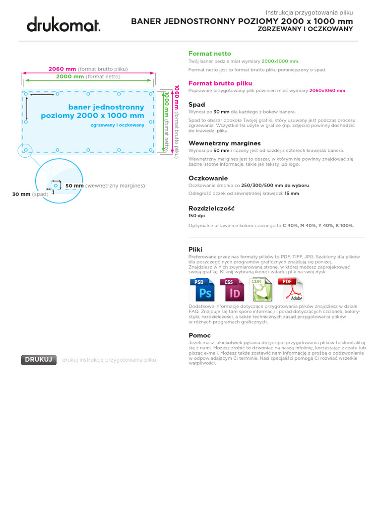 Drukomat Banery-Jednostronne 577 | PDF