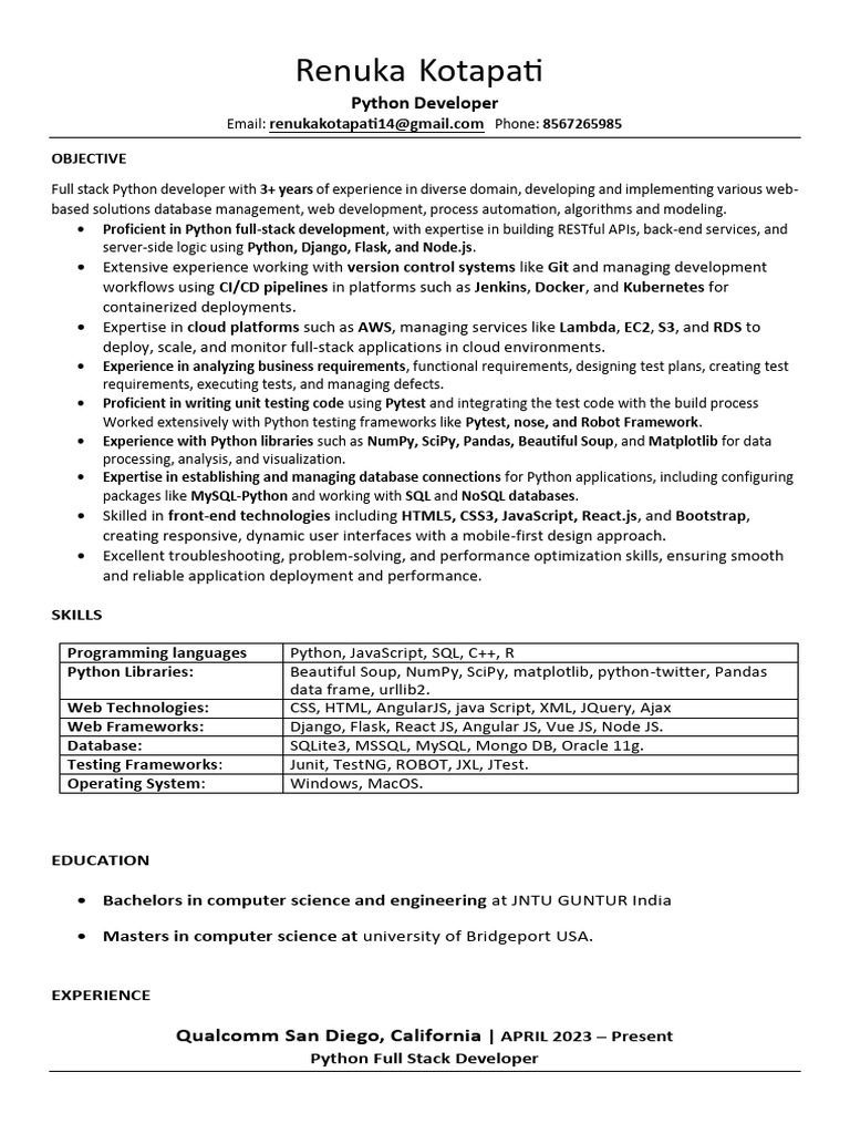Kotapati Renuka MQSWRP Wzoqn8 | PDF | Databases | Python (Programming Language)