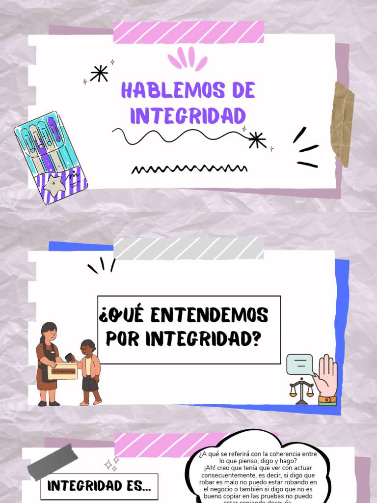 Presentación Sobre Integridad | PDF | Justicia | Crimen y violencia