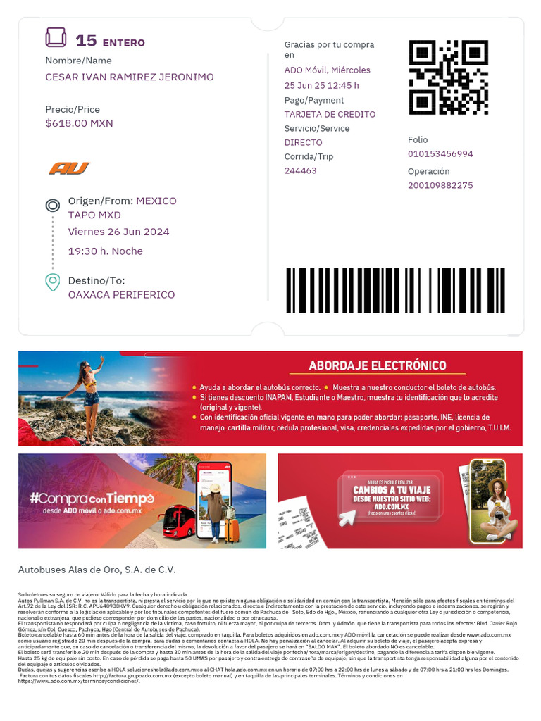 Boleto Editable | PDF