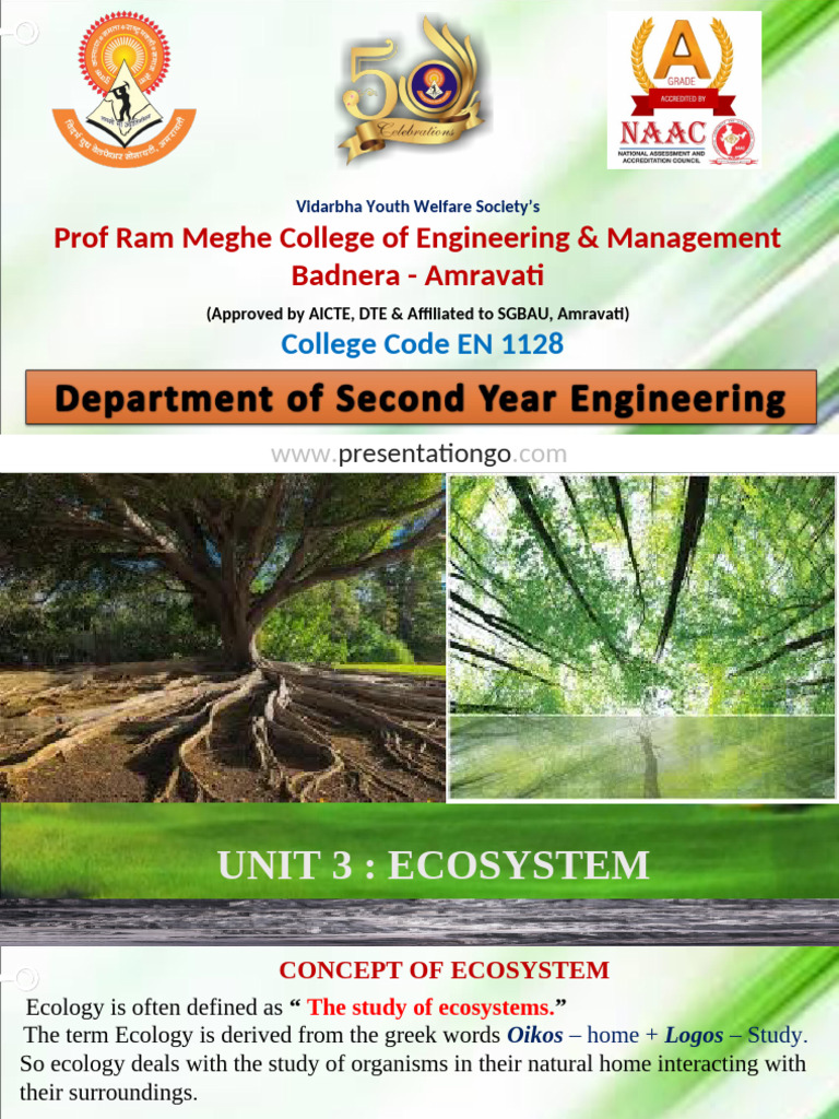 Unit 2 Ecosystem Ppt | PDF | Food Web | Ecosystem