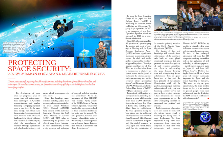 Protecting Space Security | PDF | Space Debris | Satellite