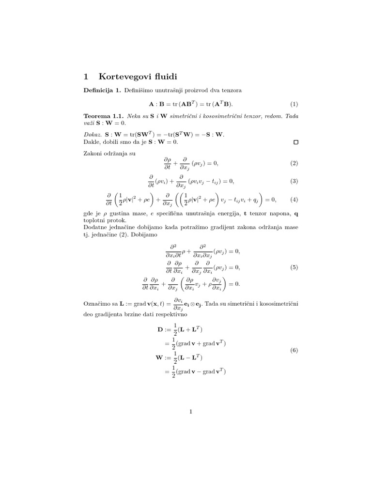 Kortevegovi fluidi | PDF