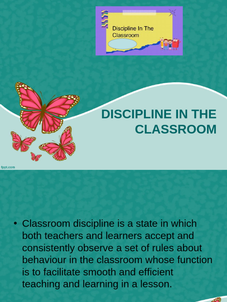 Classroom Discipline Strategies | PDF