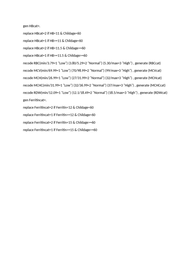 Hemoglobin Codes | PDF