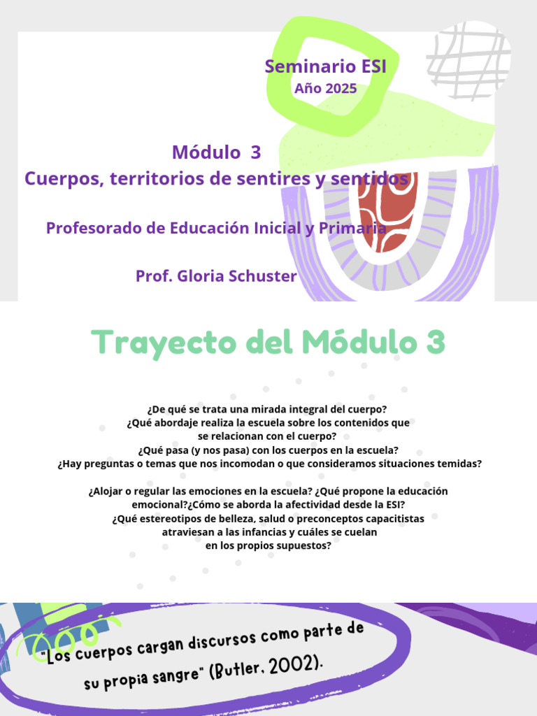 1a Sem ESI Modulo 3 | PDF | Las emociones | Estereotipos