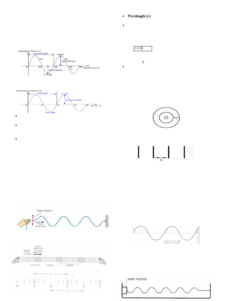 General Waves - Pure 2025 | PDF | Waves | Refraction