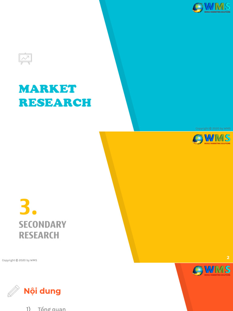MR Part 3 - Secondary Research | PDF