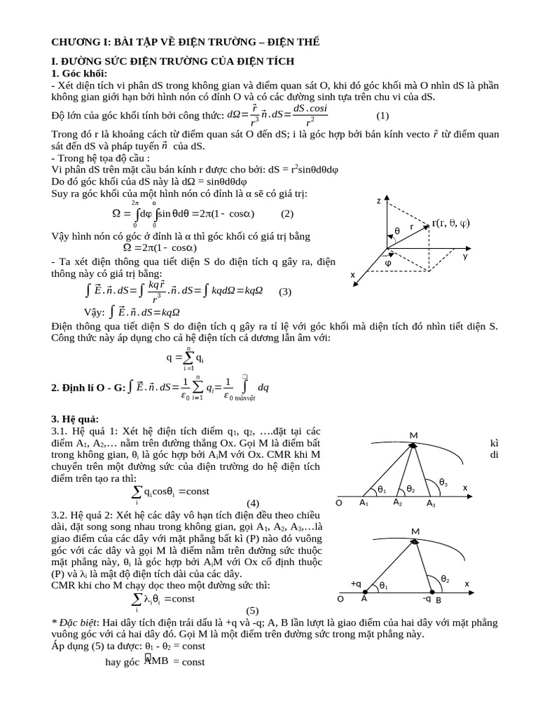 CD He Thong Bai Tap Tinh Dien 2cf69 | PDF