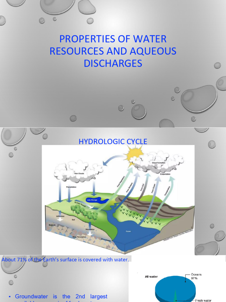 Chapter 12 - Properties of Water Resources and Aqueous Discharge - New ...