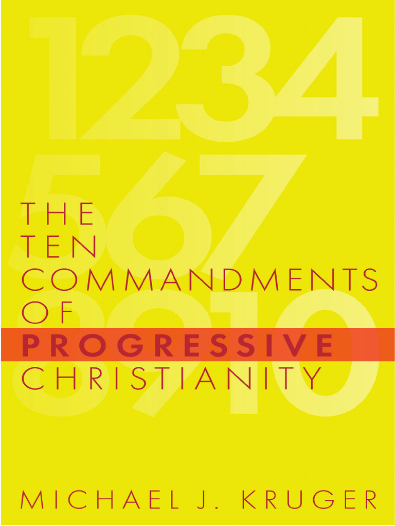 Ten Commandments of Progressive Christianity | PDF | Jesus | Gospel Of John