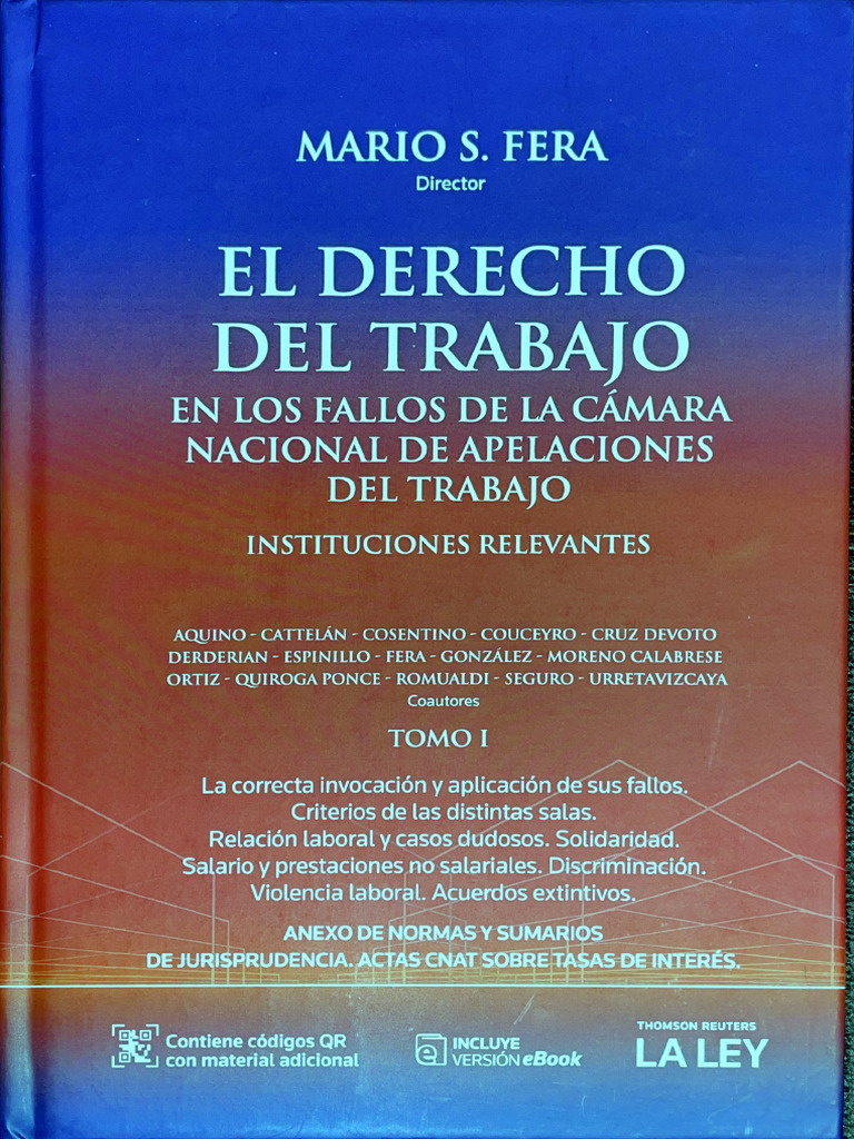El Derecho Del Trabajo - Mario Fera | PDF