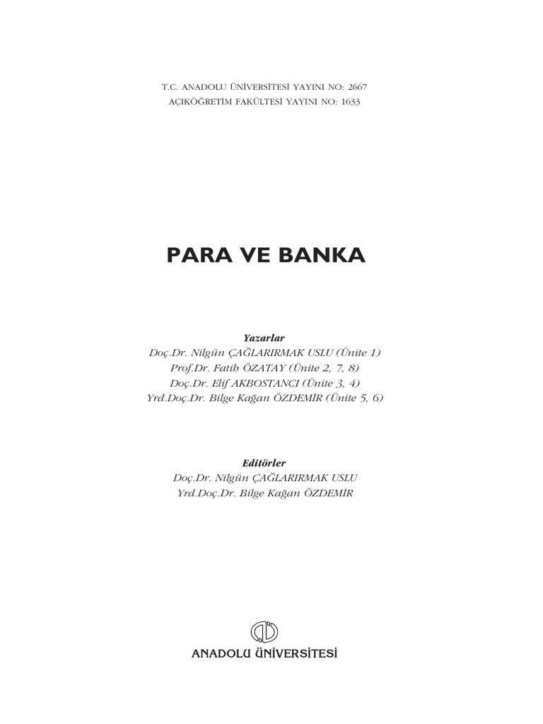 Para Banka PDF | PDF