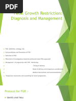 Guidelines for SGA and FGR Management | PDF | Fetus | Prenatal Development