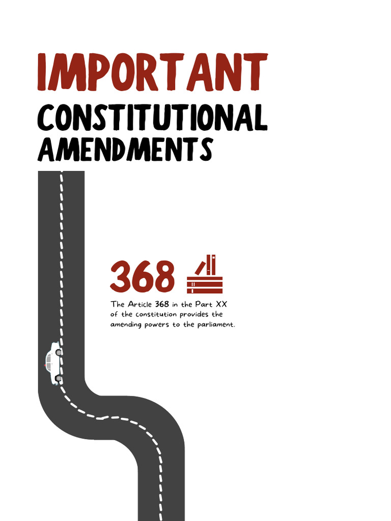 Constitutional Amendments Overview | PDF | Government | Political Law