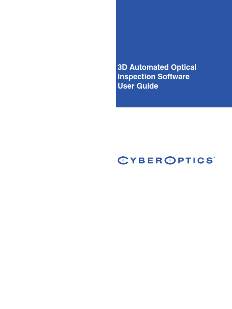 3D Aoi Software Manual Machine | PDF | Internet Protocols ...
