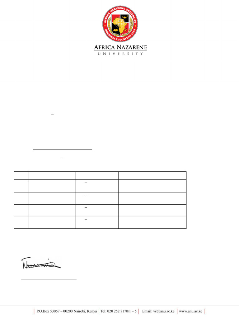 ICT Authority - ANU Undergraduate Classification | PDF