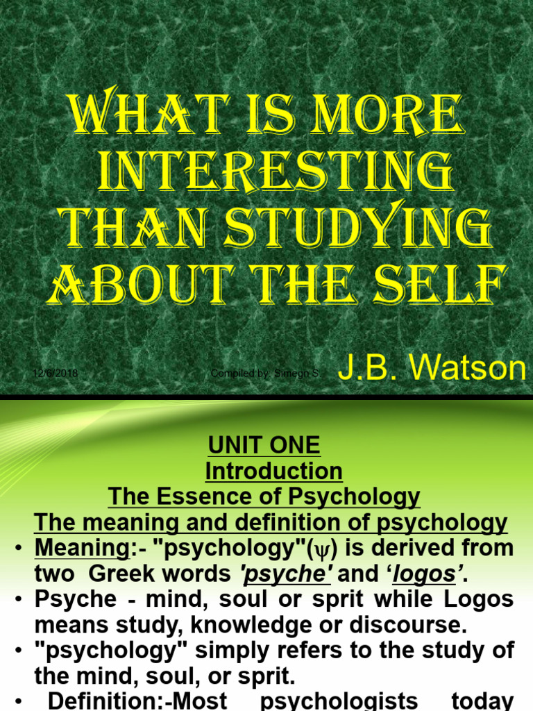 Psychology Power Point | PDF | Classical Conditioning | Perception