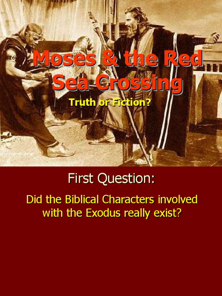 Evidence of Moses' Red Sea Crossing | PDF