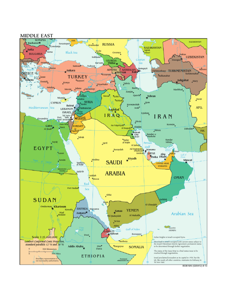 Middle East Pol 2013 | PDF | Persian Gulf | Arabian Peninsula