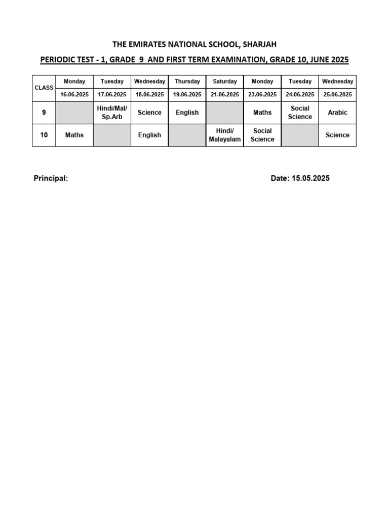 PT1& FT (GR.9&10) | PDF