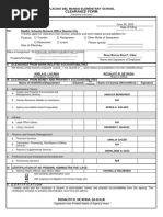 CS Form No. 7 Clearance Form Revised 2018 | PDF | Business