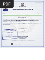 Police Clearance Form | PDF