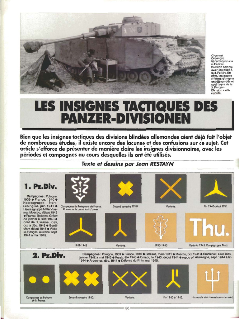 Steel Masters - Simboli Panzer Division | PDF