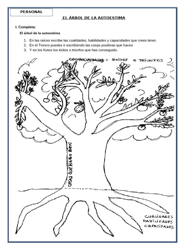 Árbol de La Autoestima | PDF