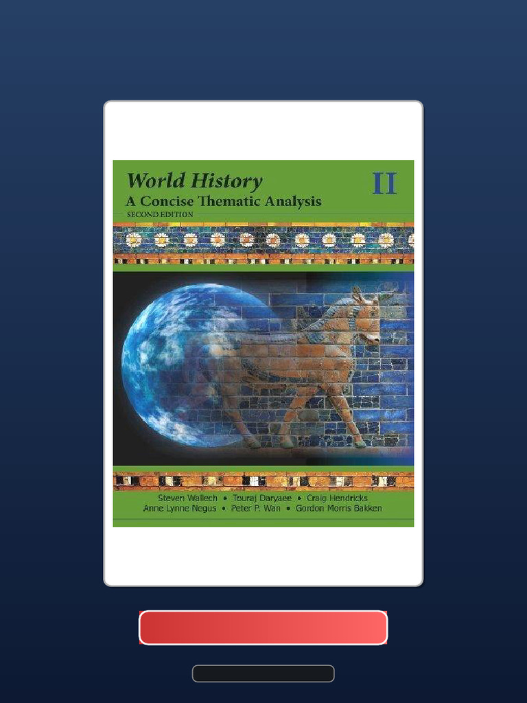 World History A Concise Thematic Analysis Volume Two Full Download ...
