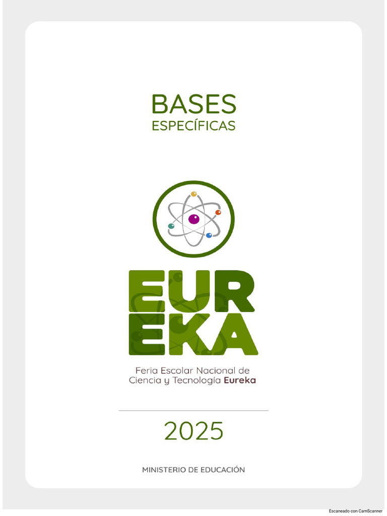 Bases de Eureka 2025 | PDF