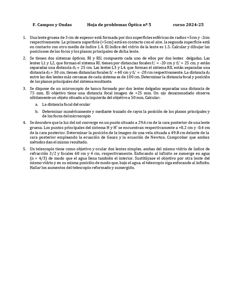 Problemas Hoja5 Reducida | PDF