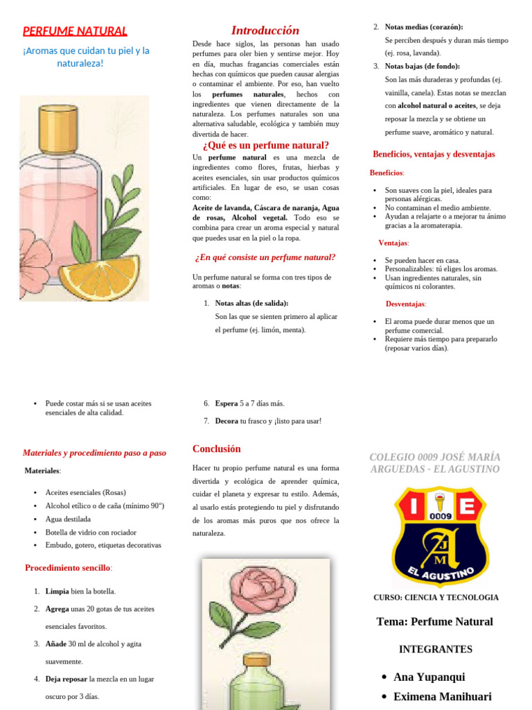 Perfume Natural | PDF | Perfume