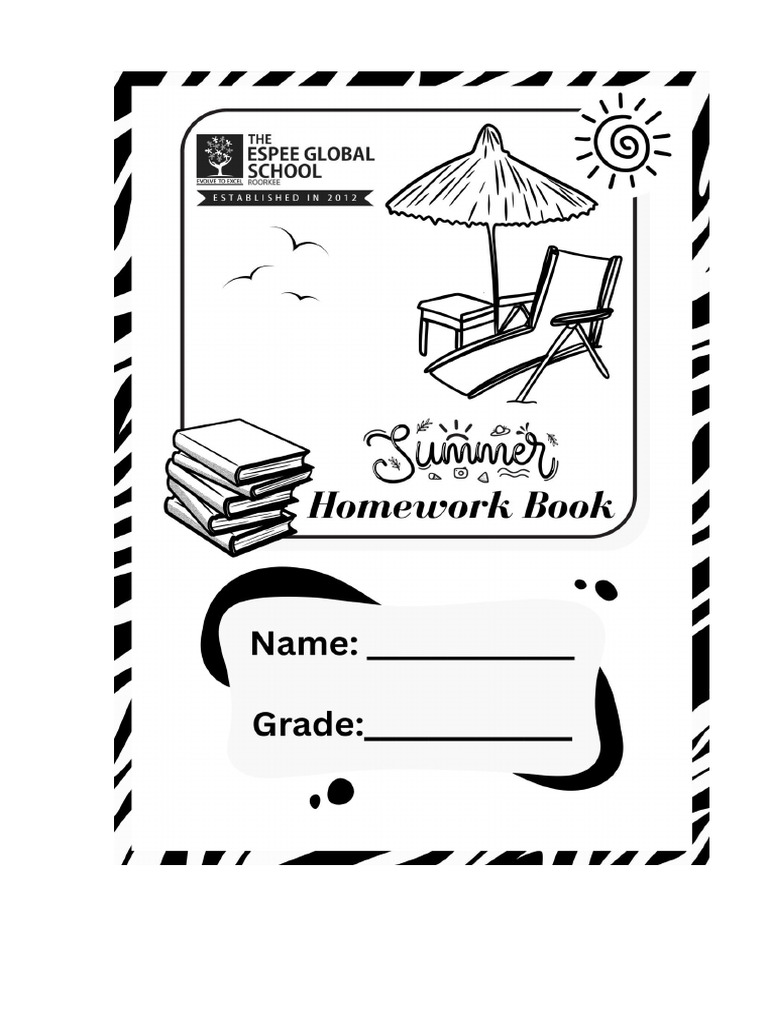 Grade 1 Holiday Homework Guide | PDF