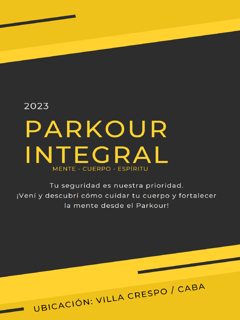 Parkour Integral 2023 | PDF