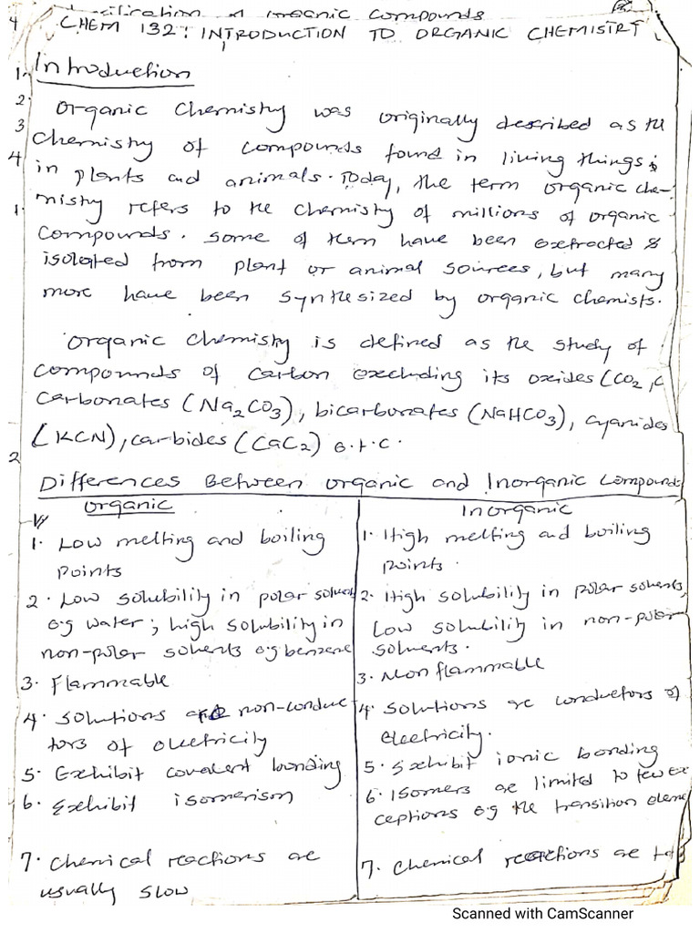 Chem 132 Lec Note | PDF